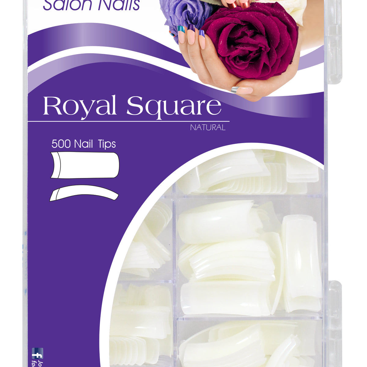 Royal Square Nail Tips (500 tips) – Mia Secret Store